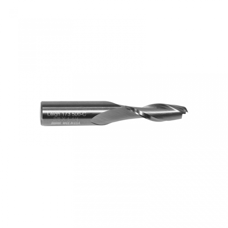 3/8" Solid Carbide Spiral Upcut Bit 173-500C - Leigh Tools a Lee Valley ...