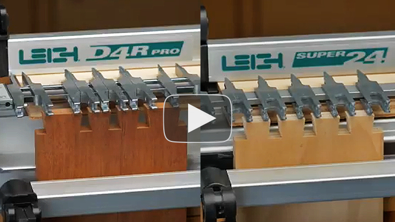 Using Leigh Dovetail Jig