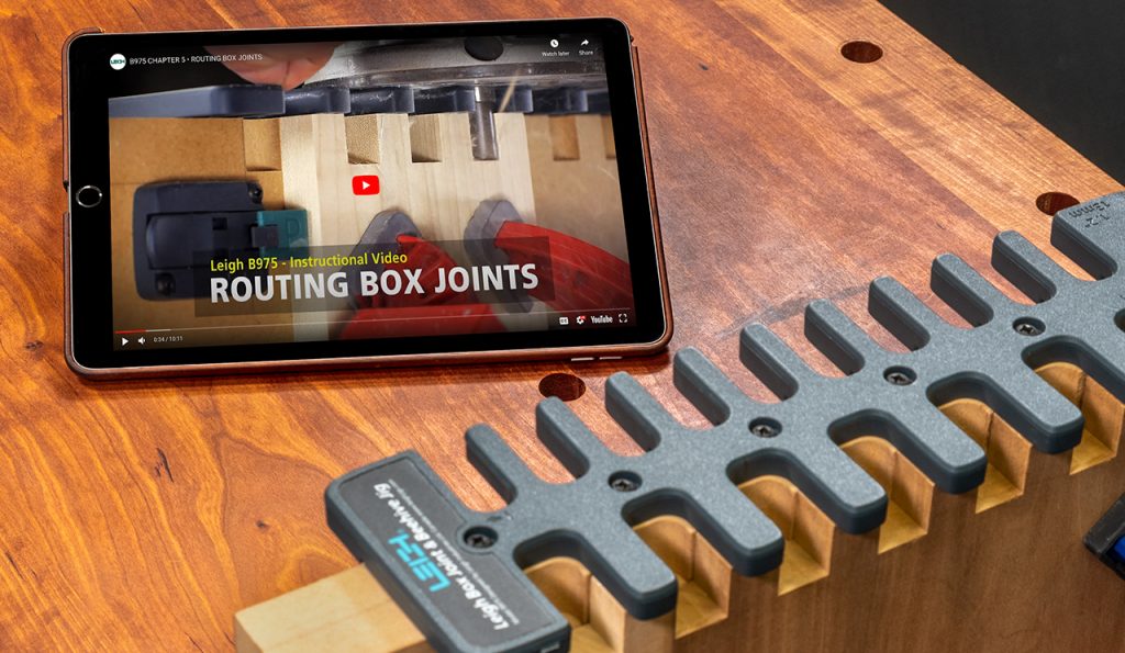 B975 Leigh Box Joint & Beehive Jig | Jig Box Box Joint Jig