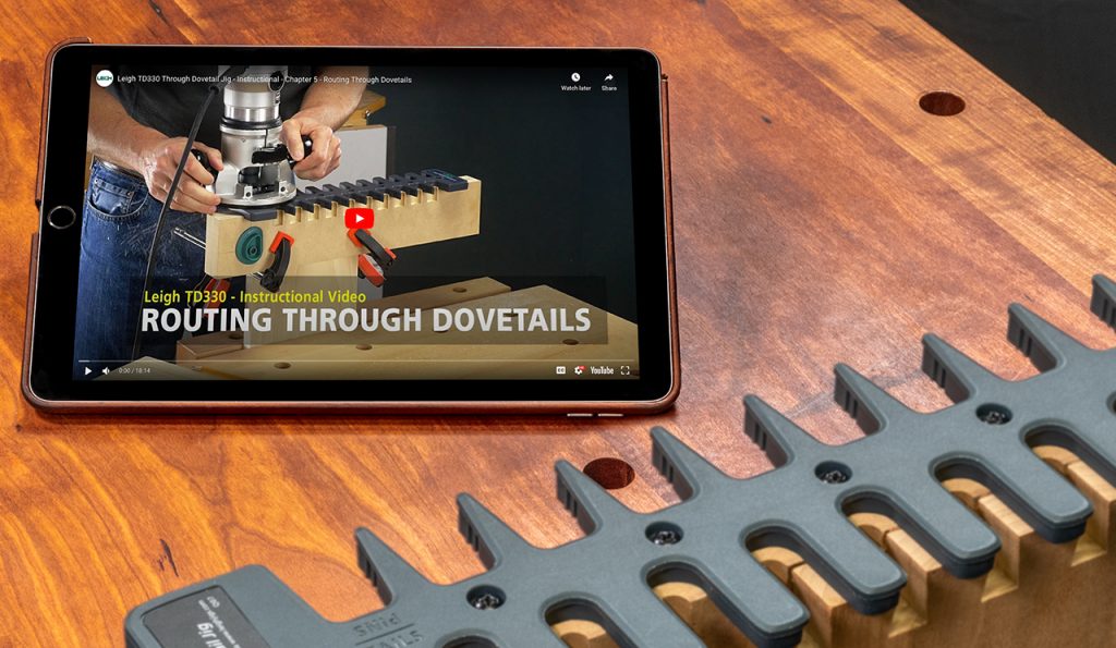 TD330 Jig | Rout classic through dovetails at a price that fits any budget